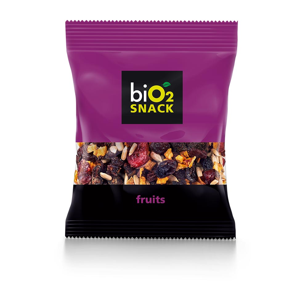 Mix de Frutas e Sementes Desidratadas biO2 Snack Fruits 50 g - biO2