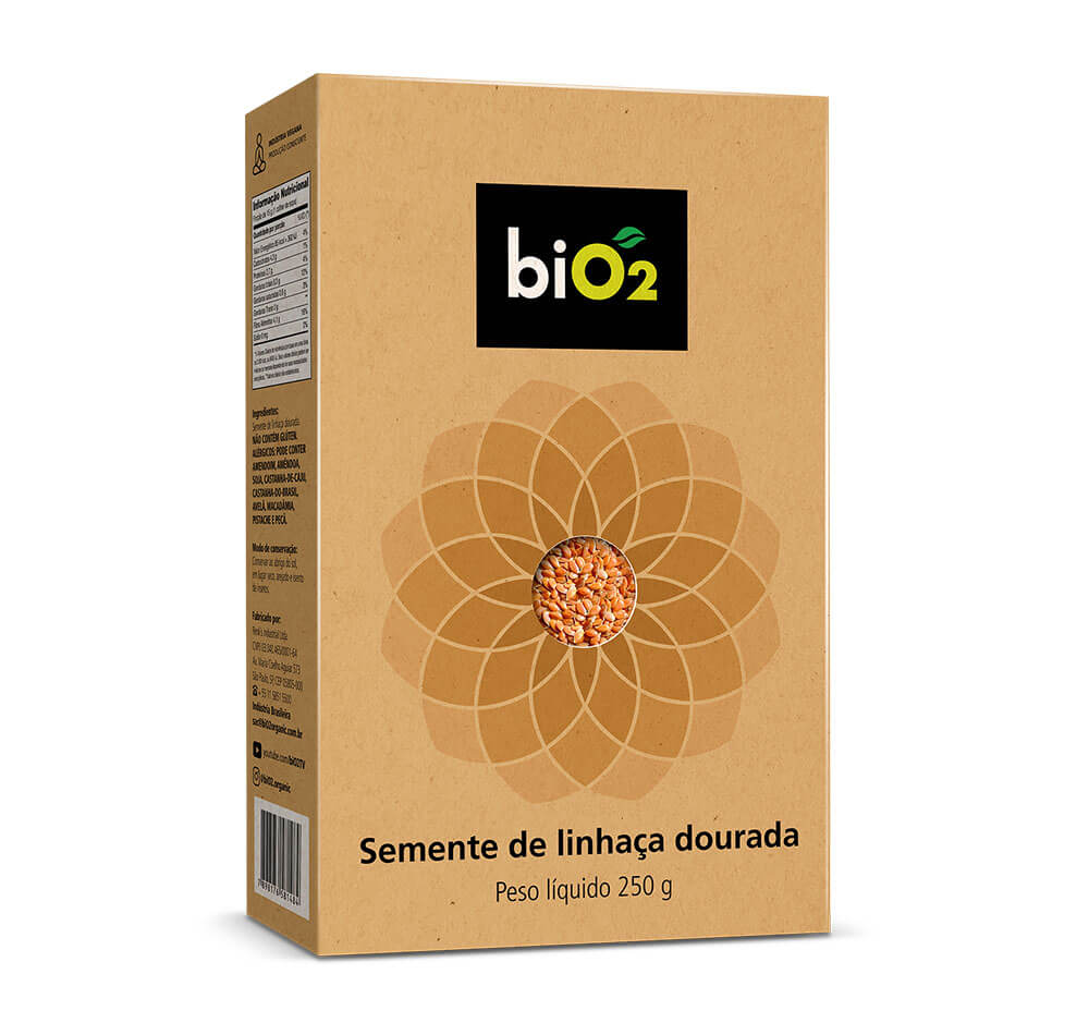 biO2 Semente de Linhaça Dourada 250 g - biO2